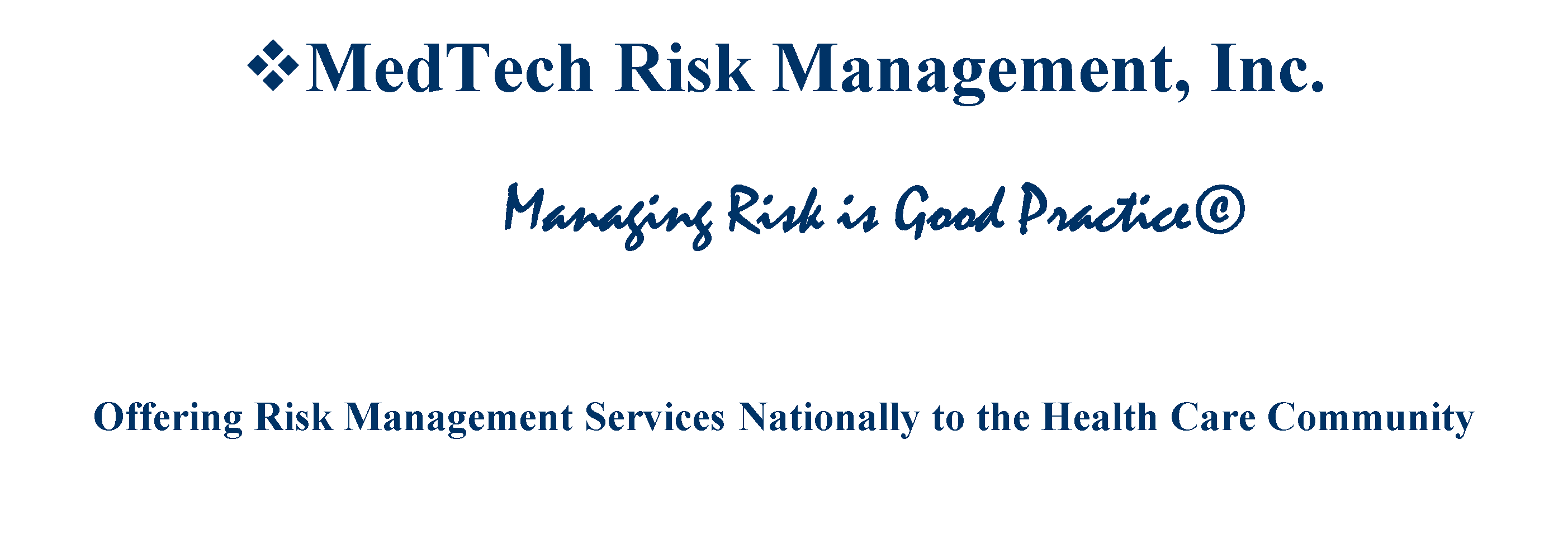 Home - MedTech Risk Management, Inc.